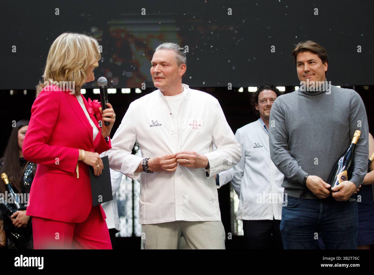 Antwerp, Belgium. 28th Apr, 2025. René Mathieu pictured during the ...