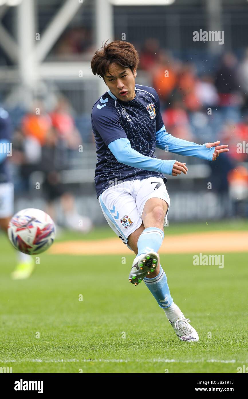 Coventry City's Tatsuhiro Sakamoto during the Sky Bet Championship ...