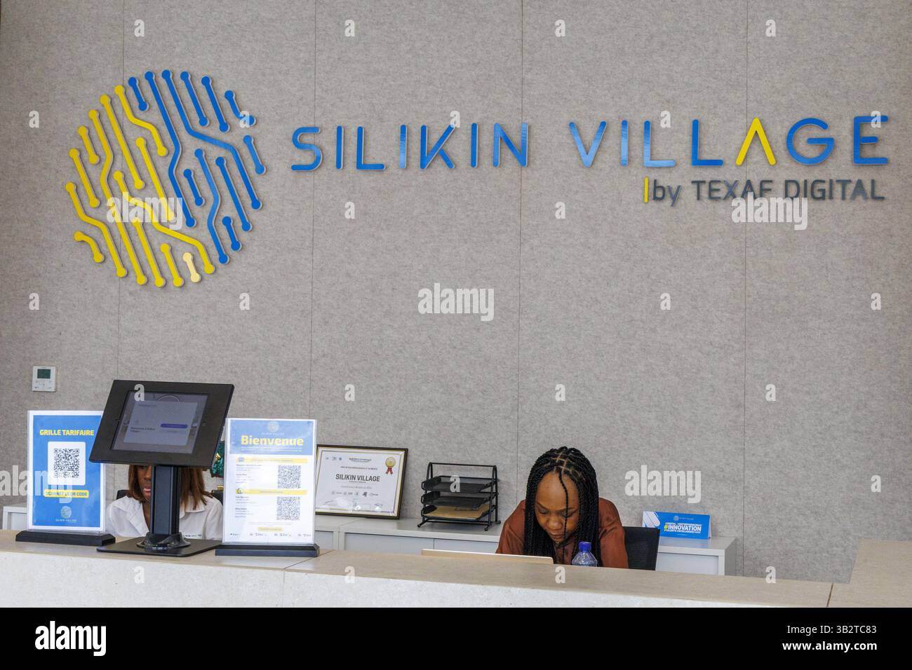 Kinshasa, Congo. 28th Apr, 2025. This picture is taken during a visit ...