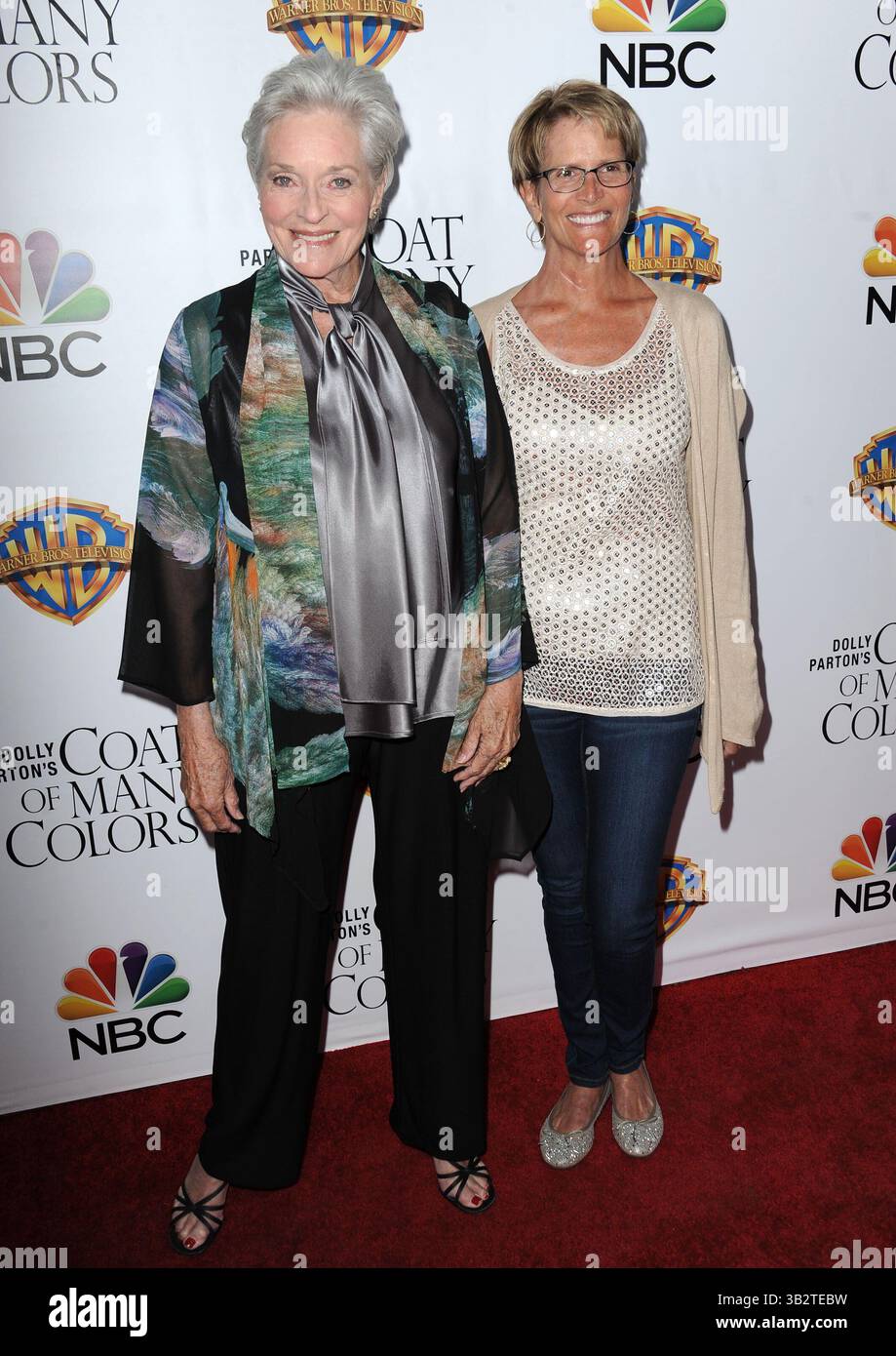 Dec. 2, 2015 - Hollywood, California, U.S. - Lee Meriwether, Daughter ...