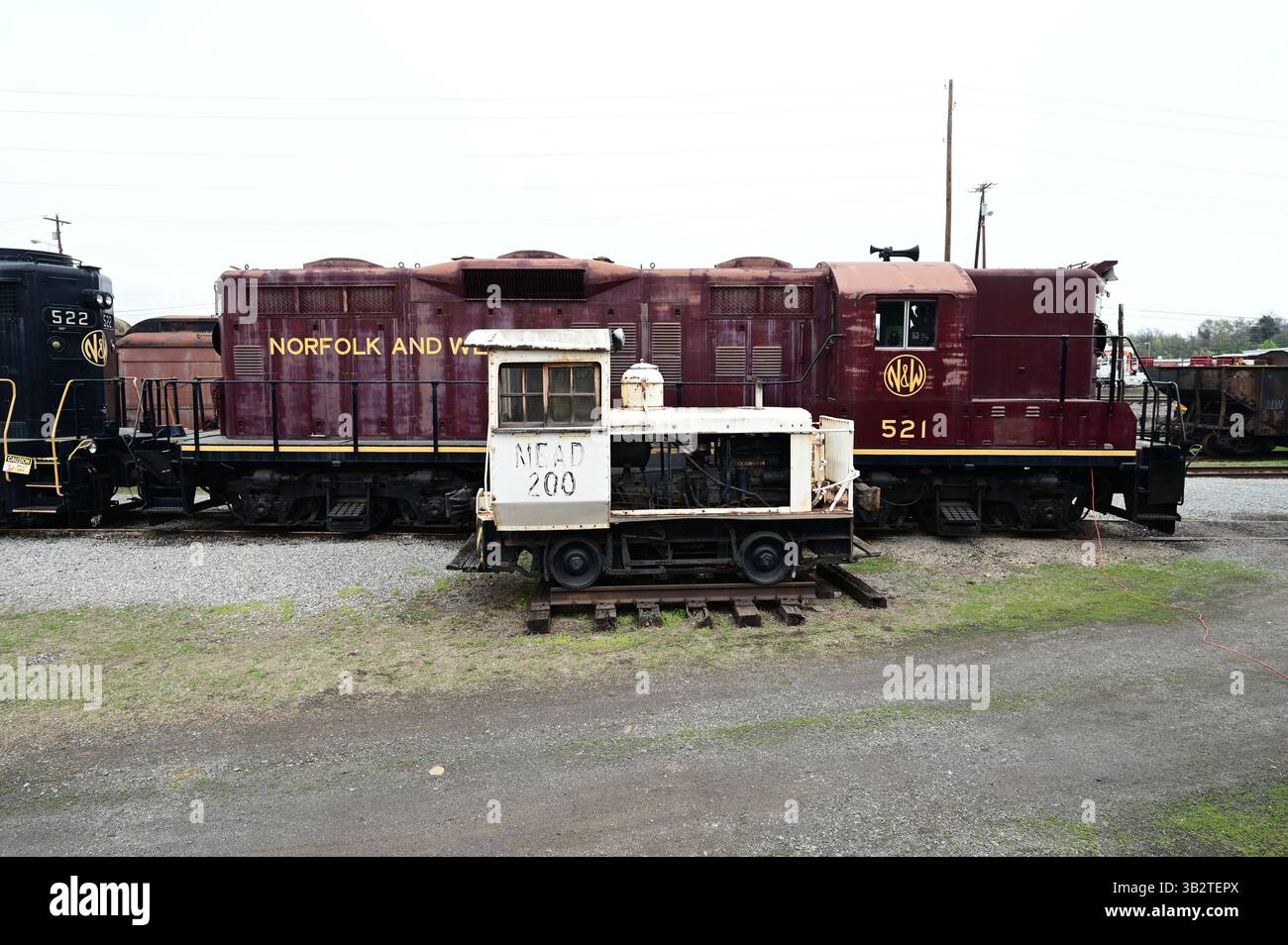 Norfolk & Western EMD GP9 #521 Stock Photo - Alamy