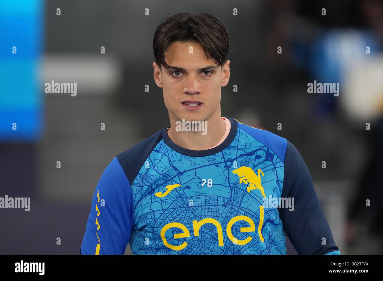 Naples, Italy. 27 Apr, 2025. Samuele Ricci of Torino FC during the ...