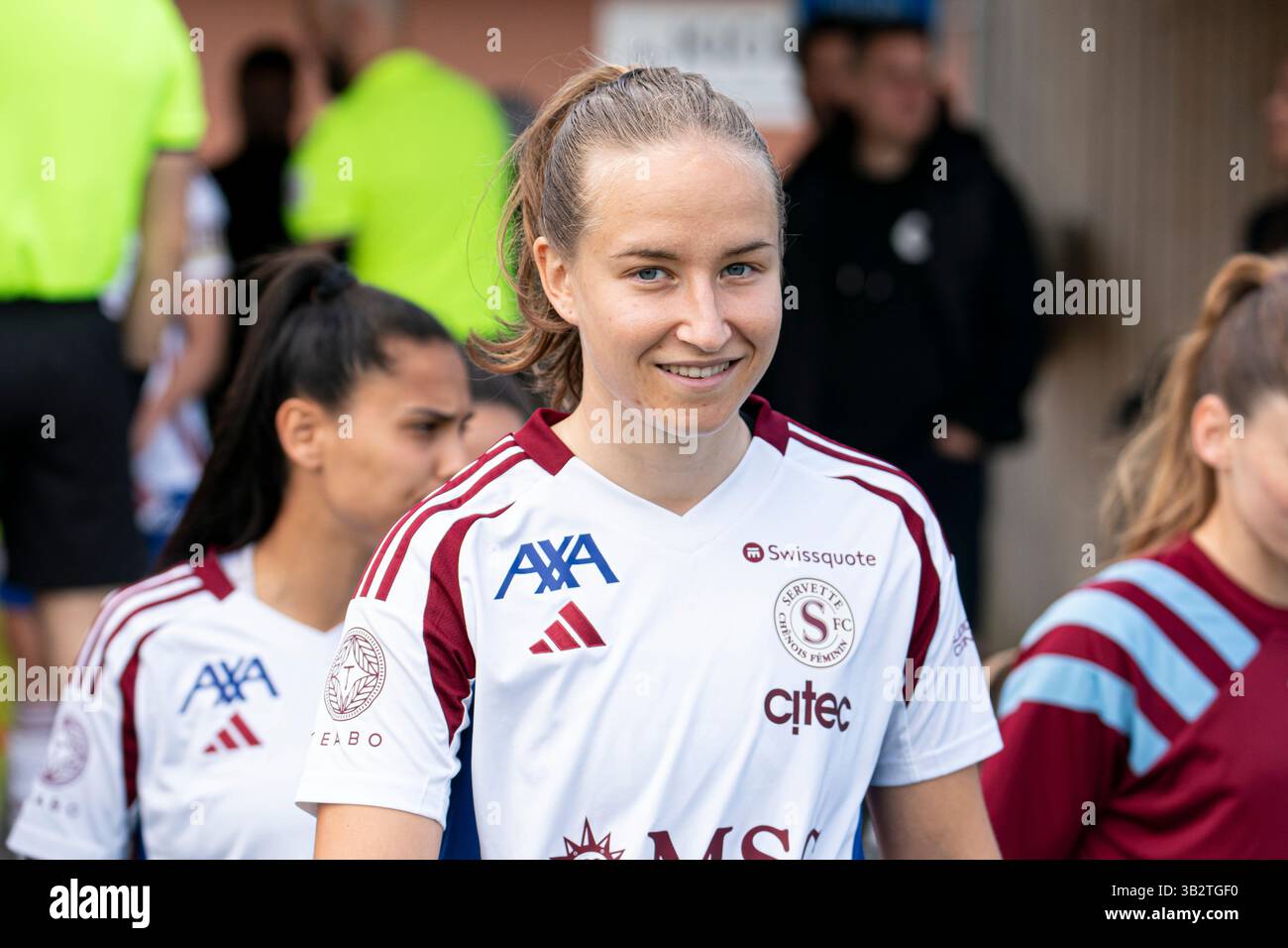 Aarau, Switzerland. 26th Apr, 2025. 26/04/2025, Aarau, Sportanlage ...