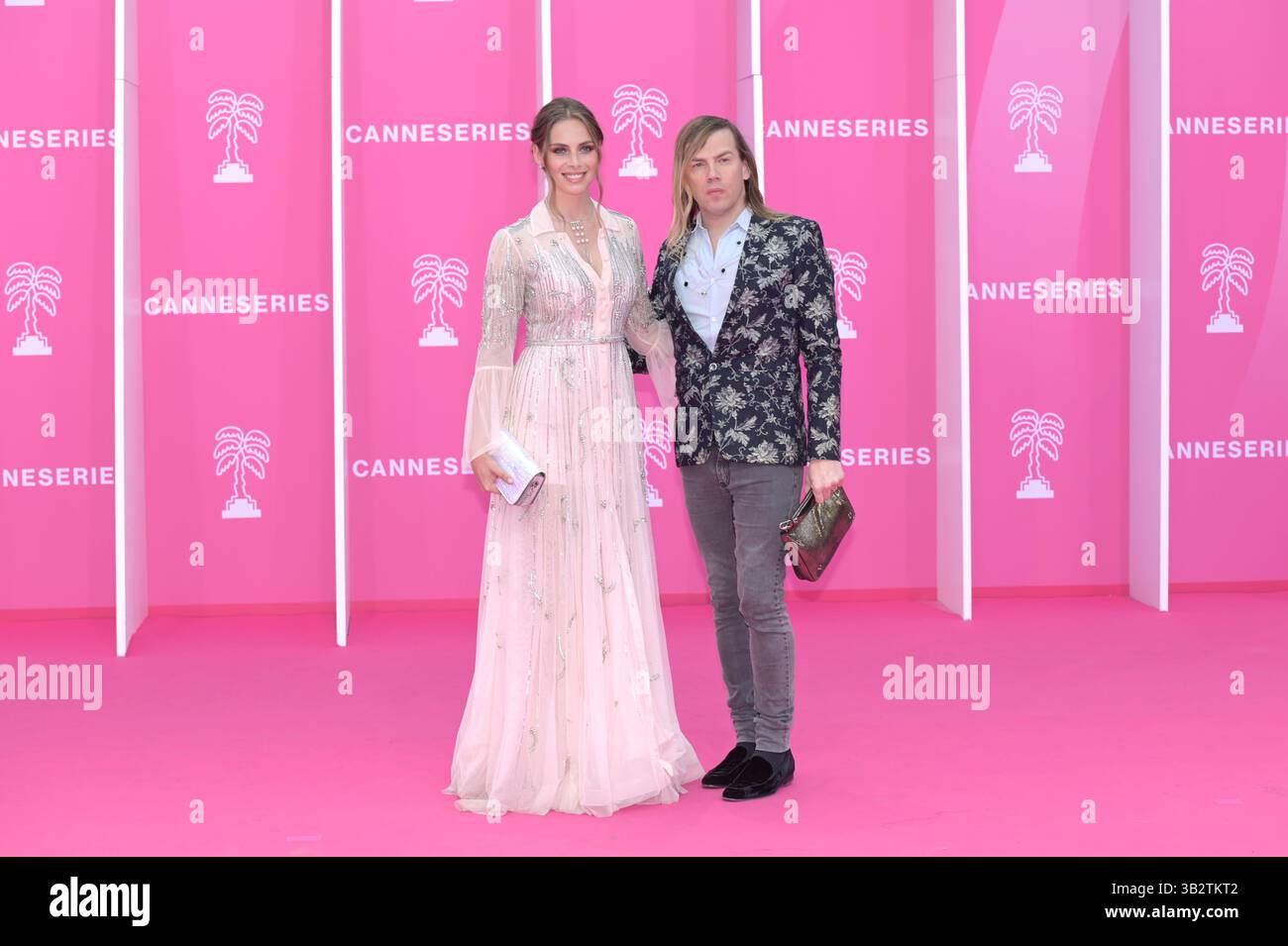 Cannes, France. 26th April 2025. Celebrities attend the Pink Carpet ...