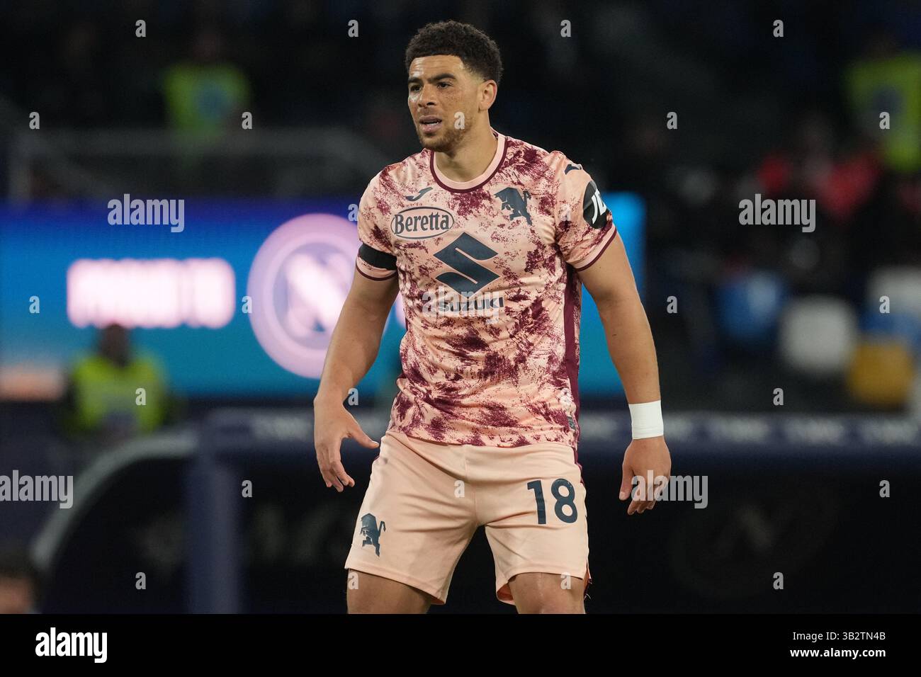 Naples, Italy. 27 Apr, 2025. Che Adams of Torino FC during the Serie A ...