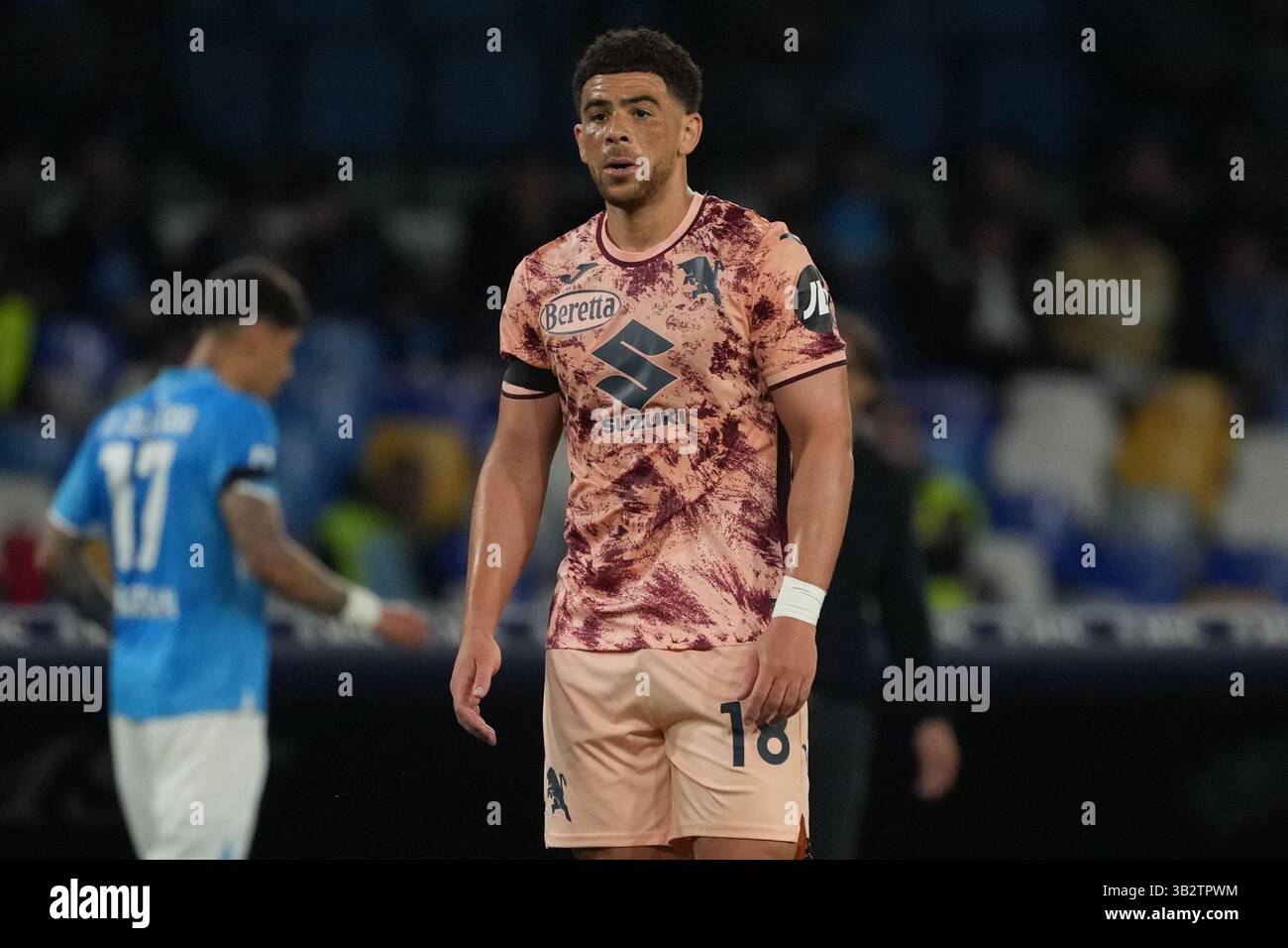 Naples, Italy. 27 Apr, 2025. Che Adams of Torino FC during the Serie A ...