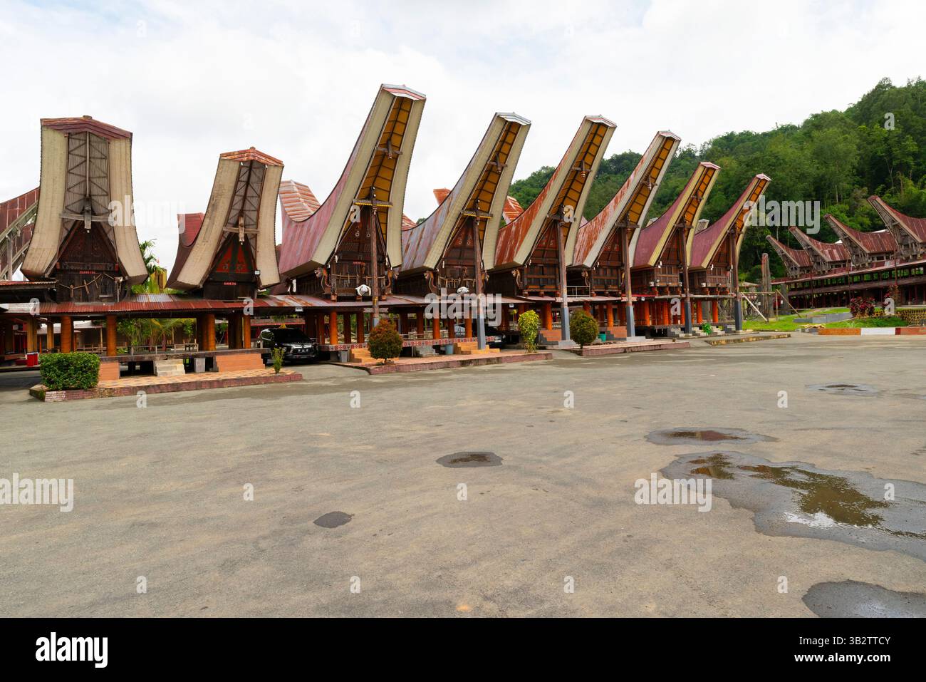 Museum Budaya Rambu solo Ne Gandeng. Museum is located in Lembang ...