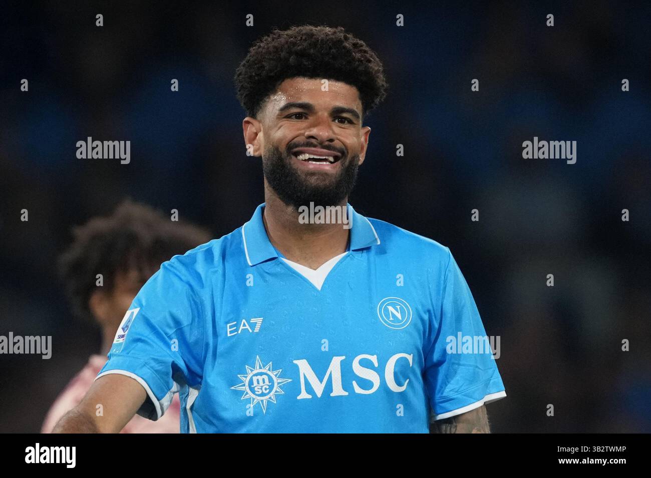 Naples, Italy. 27 Apr, 2025. Philip Billing of SSC Napoli during the ...