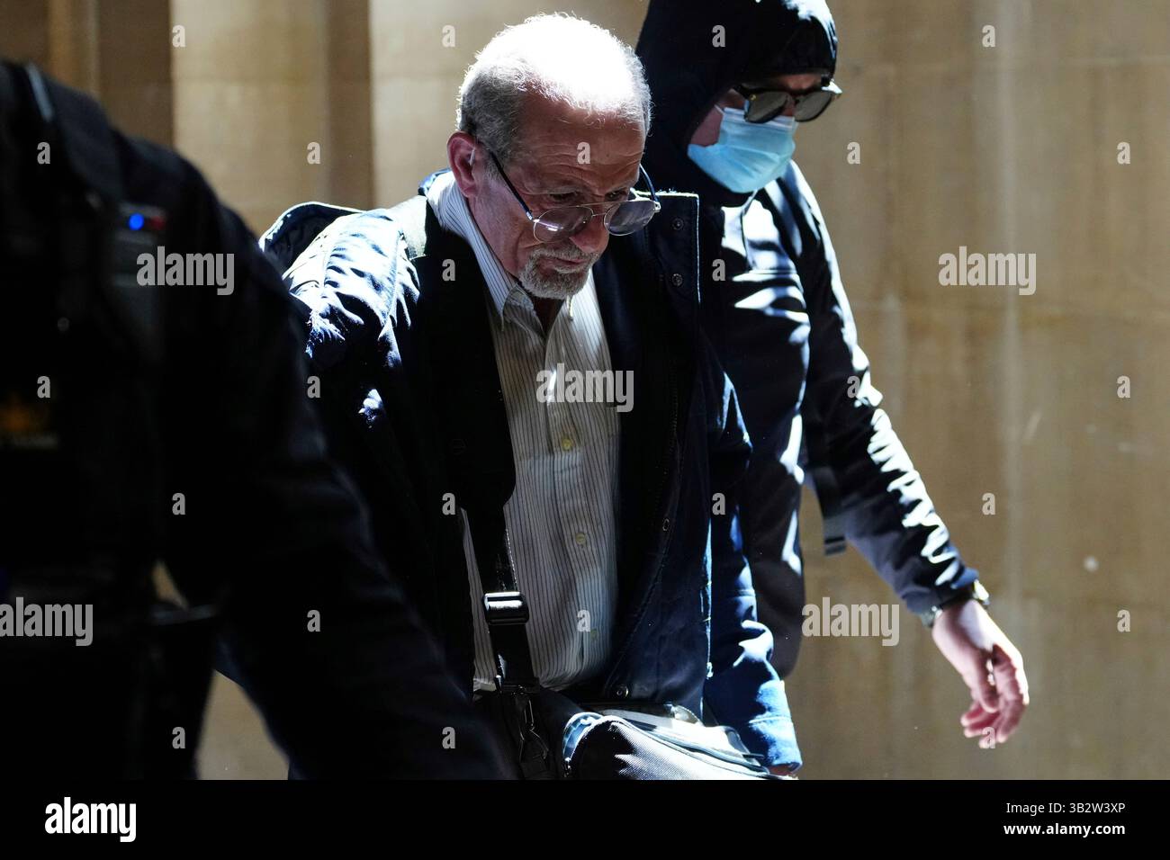 Defendant Aomar Aït Khedache, one of the men accused in the 2016 armed ...