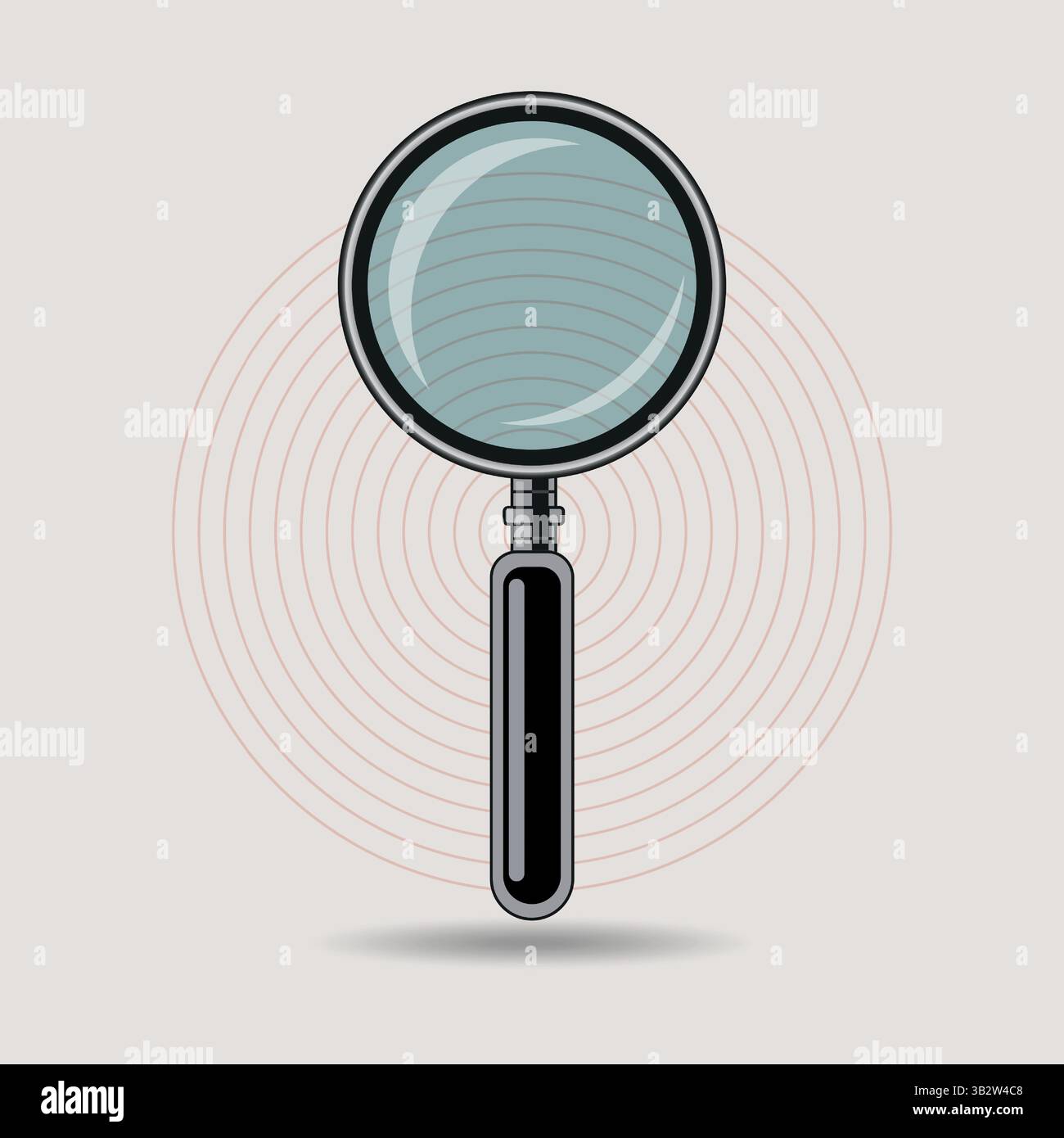 Magnifying glass loupe icon set vector Stock Vector Image & Art - Alamy