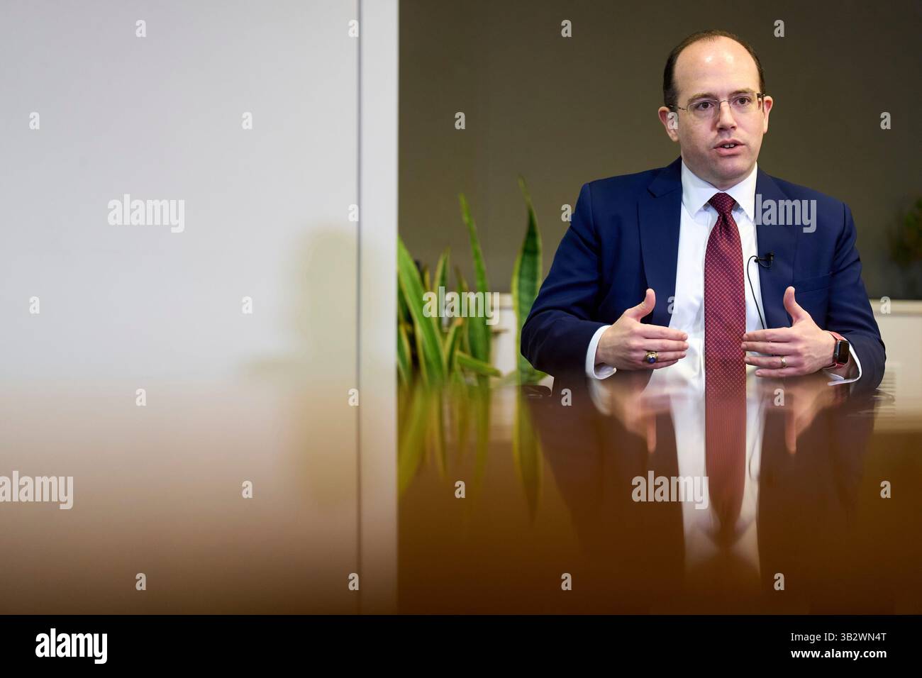 Michael Romano, former Jan. 6 prosecutor, speaks during an interview ...