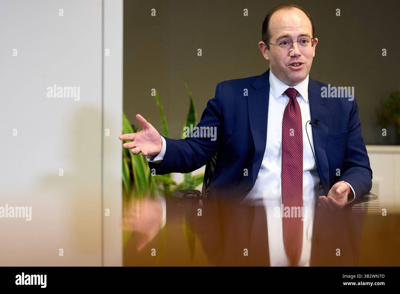 Michael Romano, former Jan. 6 prosecutor, speaks during an interview ...