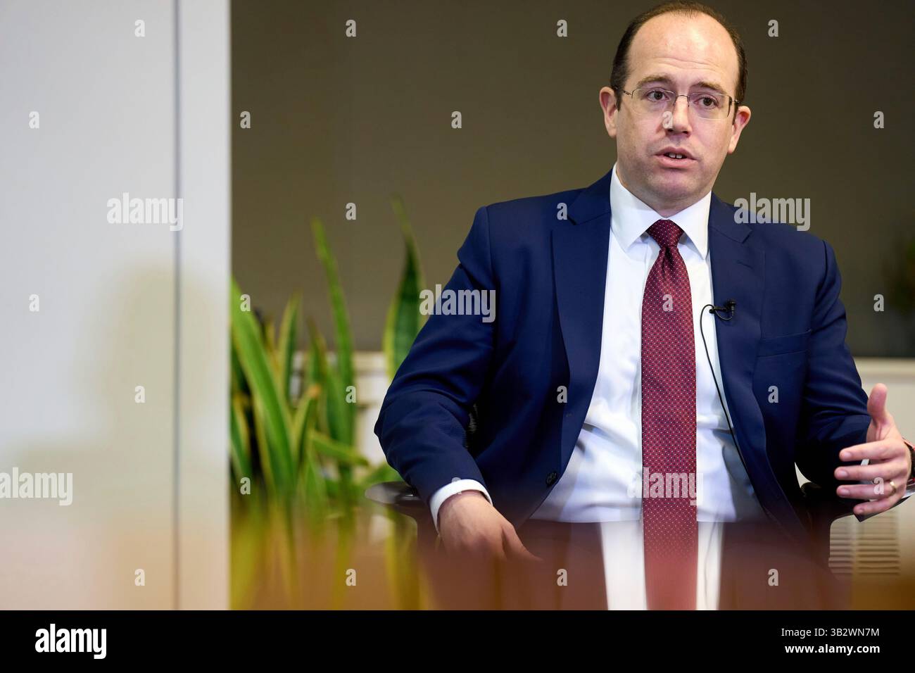 Michael Romano, former Jan. 6 prosecutor, speaks during an interview ...