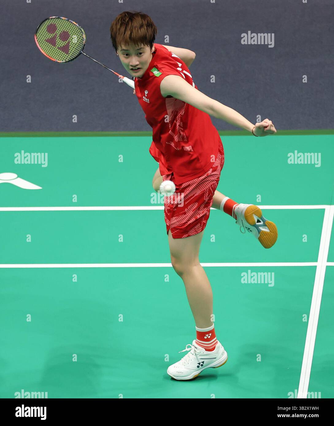 Xiamen, China's Fujian Province. 28th Apr, 2025. Chen Yufei of China ...
