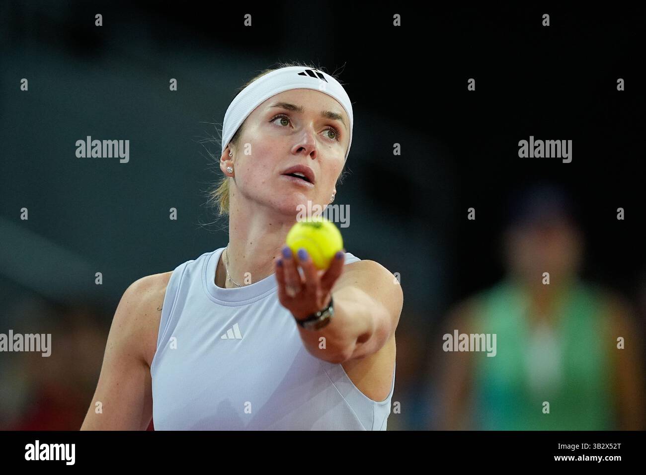 Elina Svitolina of Ukraine plays against Elena Rybakina of Kazakhstan ...