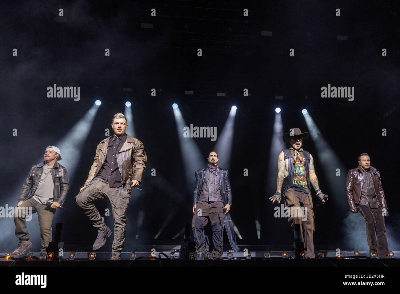 Brian Littrell, Nick Carter, Kevin Richardson, AJ McLean and Howie ...