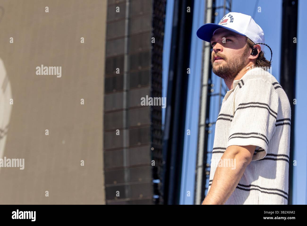 Singer Conner Smith during the Stagecoach Music Festival at Empire Polo ...