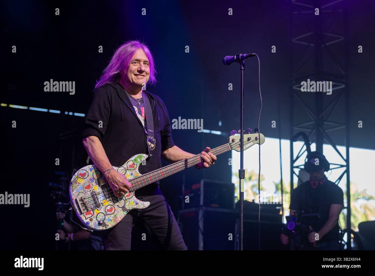 Robby Takac of Goo Goo Dolls during the Stagecoach Music Festival at ...