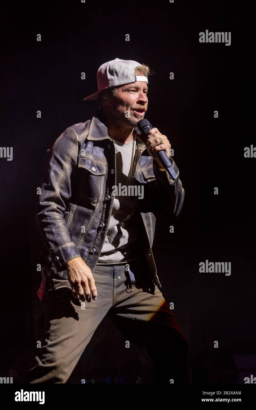Indio, USA. 27th Apr, 2025. Brian Littrell of Backstreet Boys during ...