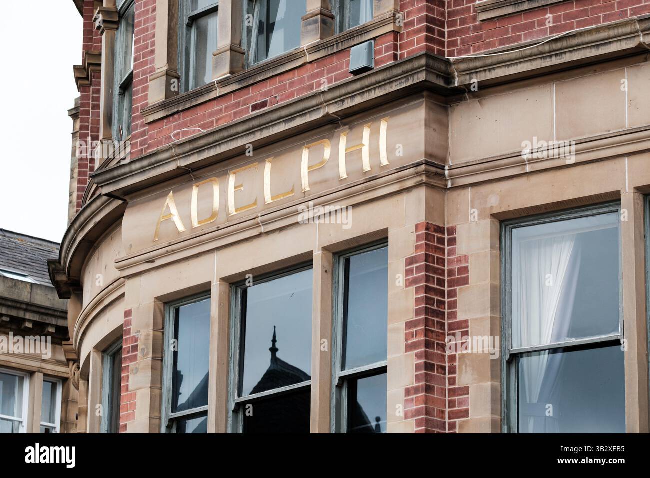 Leeds UK: 3rd June 2024: Leeds Adelphi pub exterior showing ...