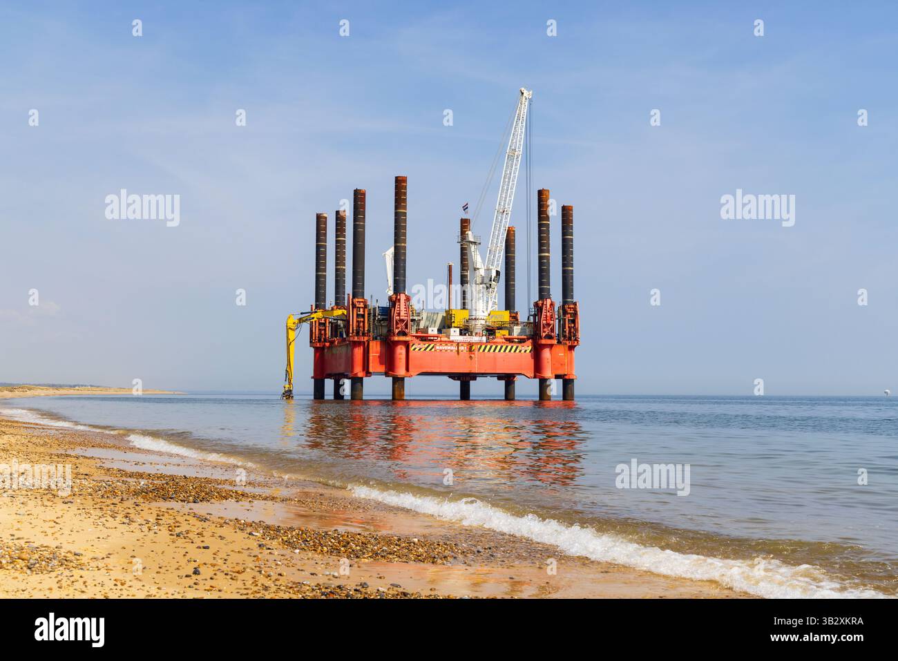 Wavewalker 1 vessel undertaking a seabed survey in preparation of the ...