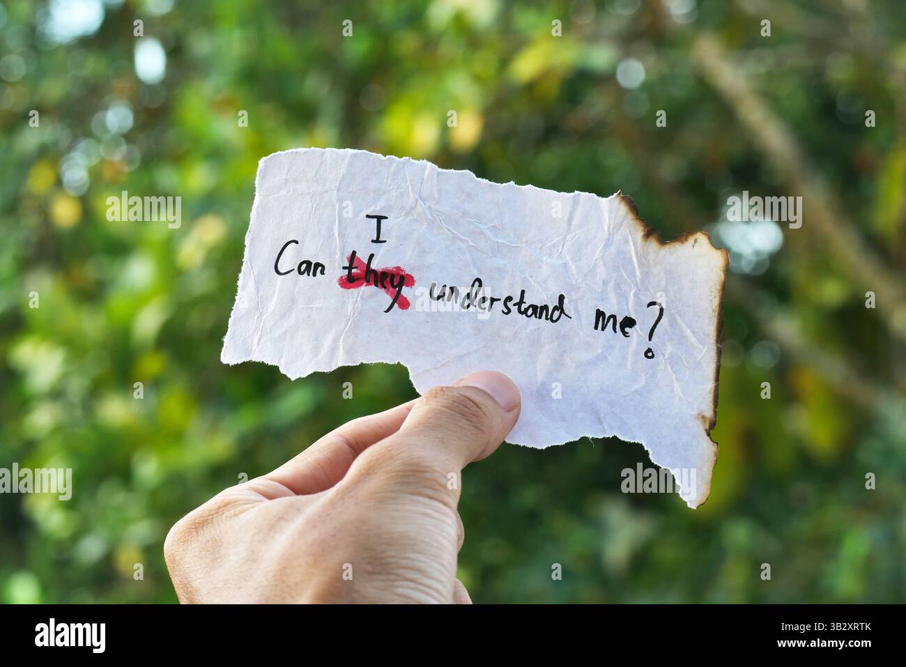 Handwritten text messages Can They Understand Me? replacing Can I ...