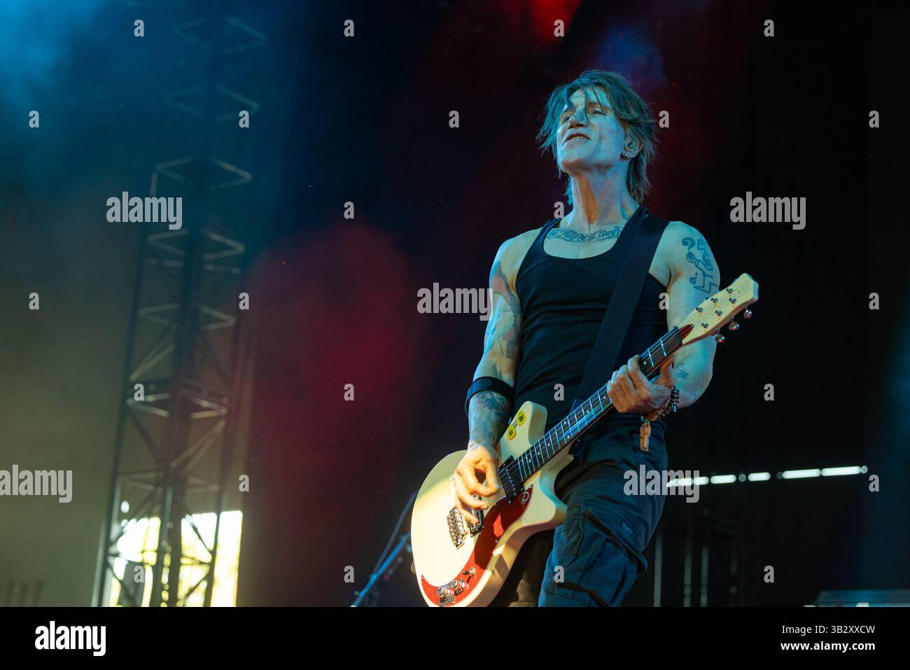 Indio, USA. 27th Apr, 2025. John Rzeznik of Goo Goo Dolls during the ...