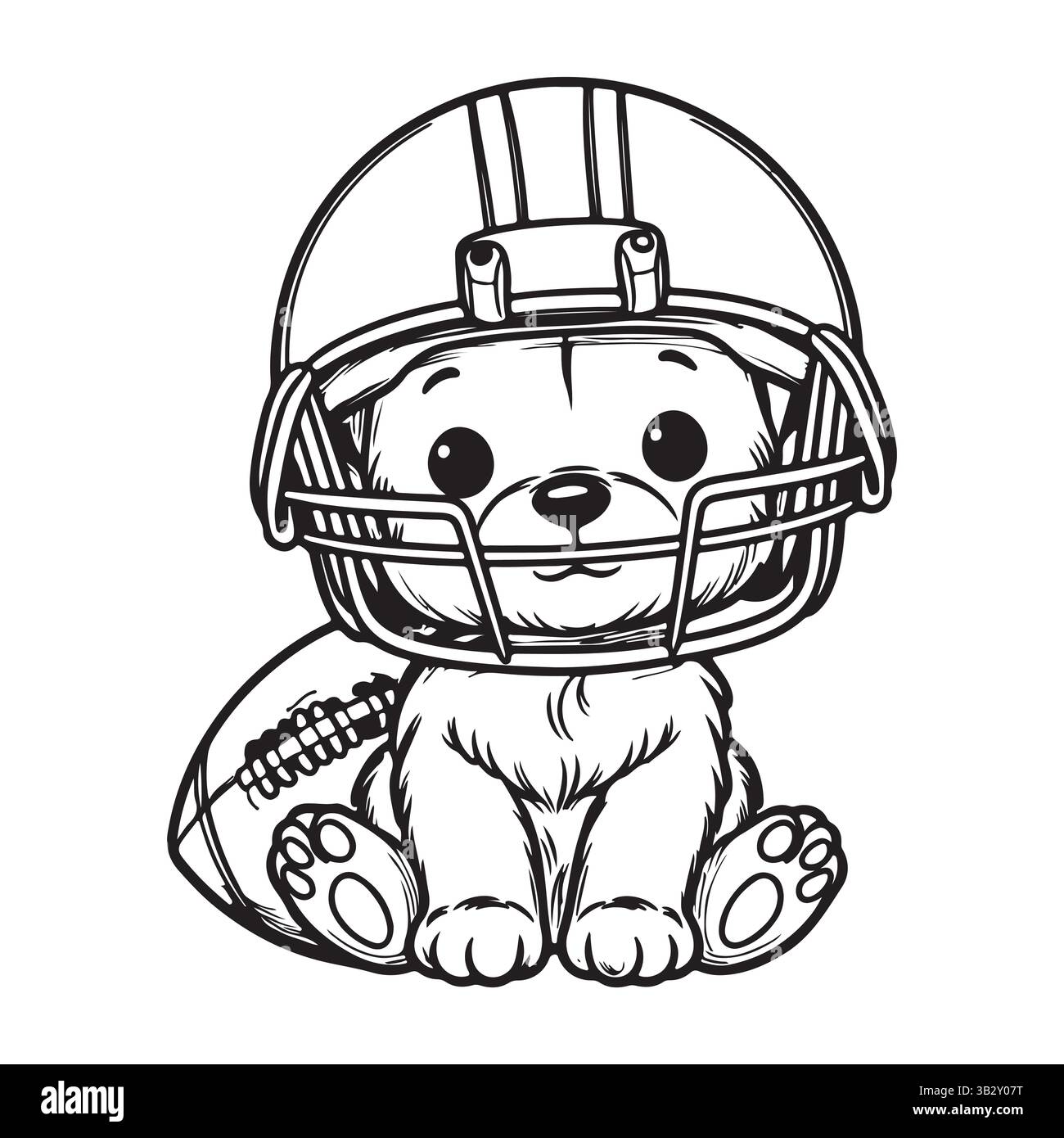 Cartoon Puppy Vector Art – Cute Dog Digital Illustration Stock Vector ...