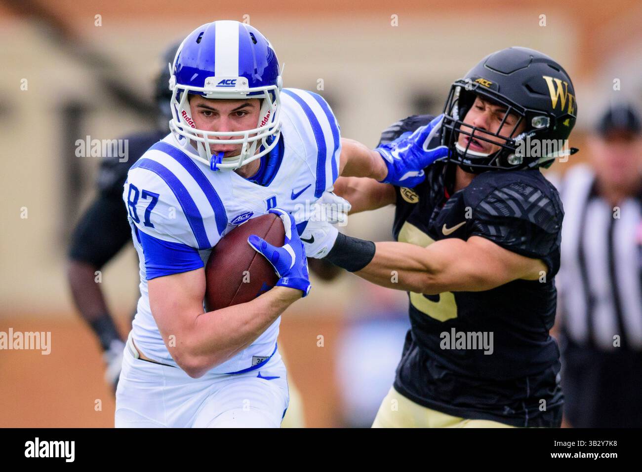 Duke wide receiver max mccaffrey hi-res stock photography and images ...