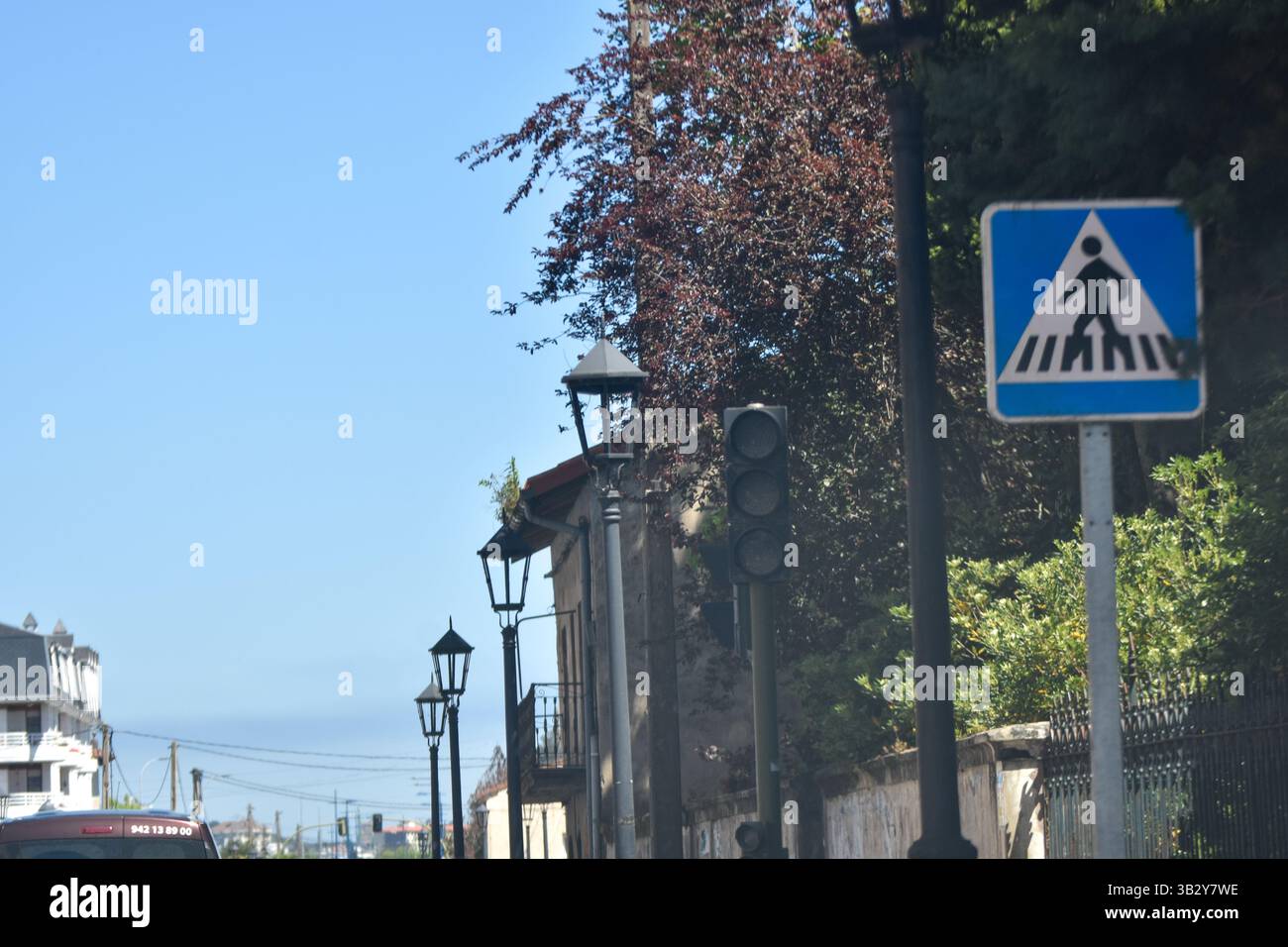 Colindres, Cantabria, Spain, April 28, 2025: The blackout affects ...