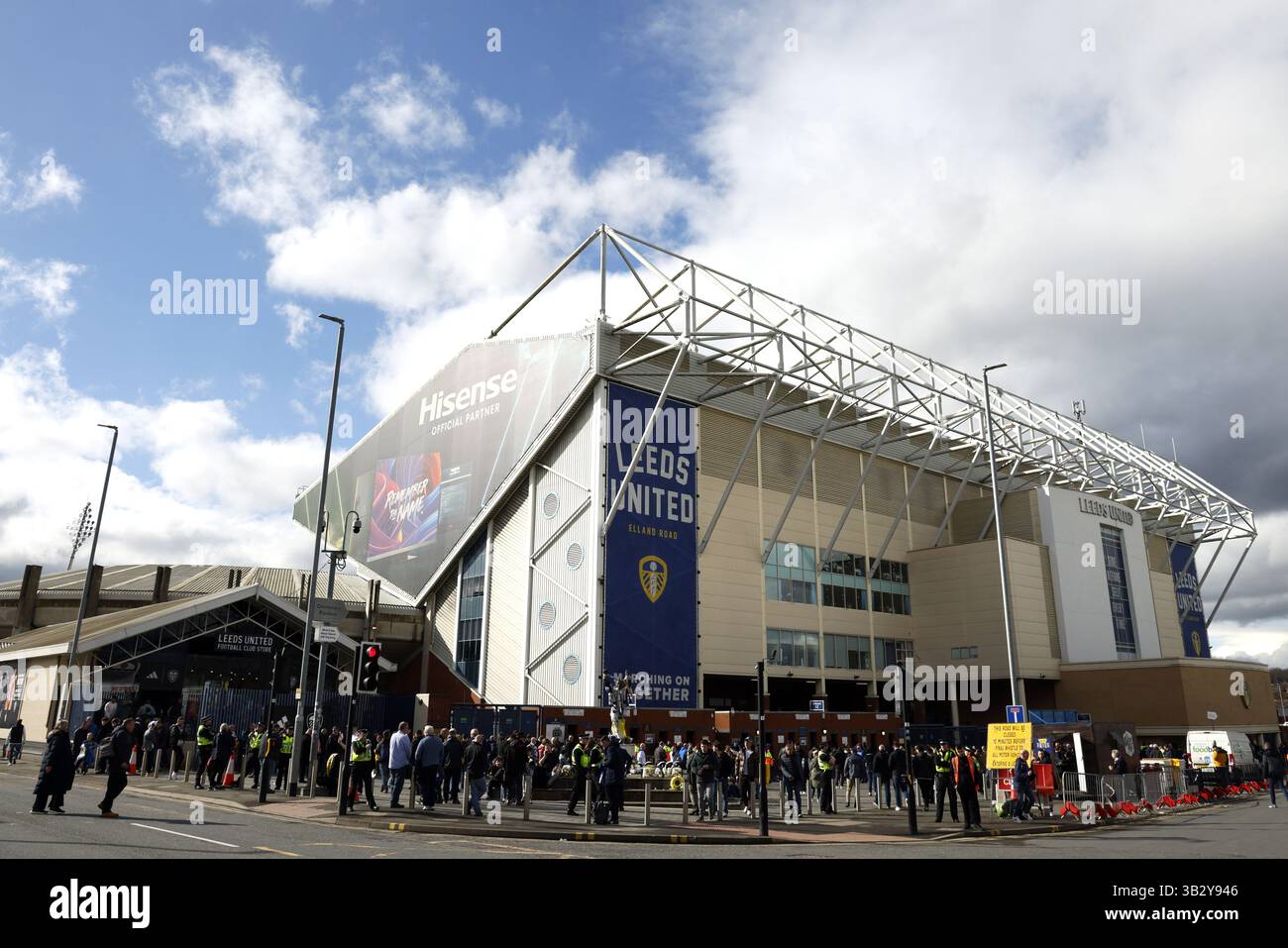 File photo dated 17-03-2024 of Elland Road, Leeds. Leeds have unveiled ...