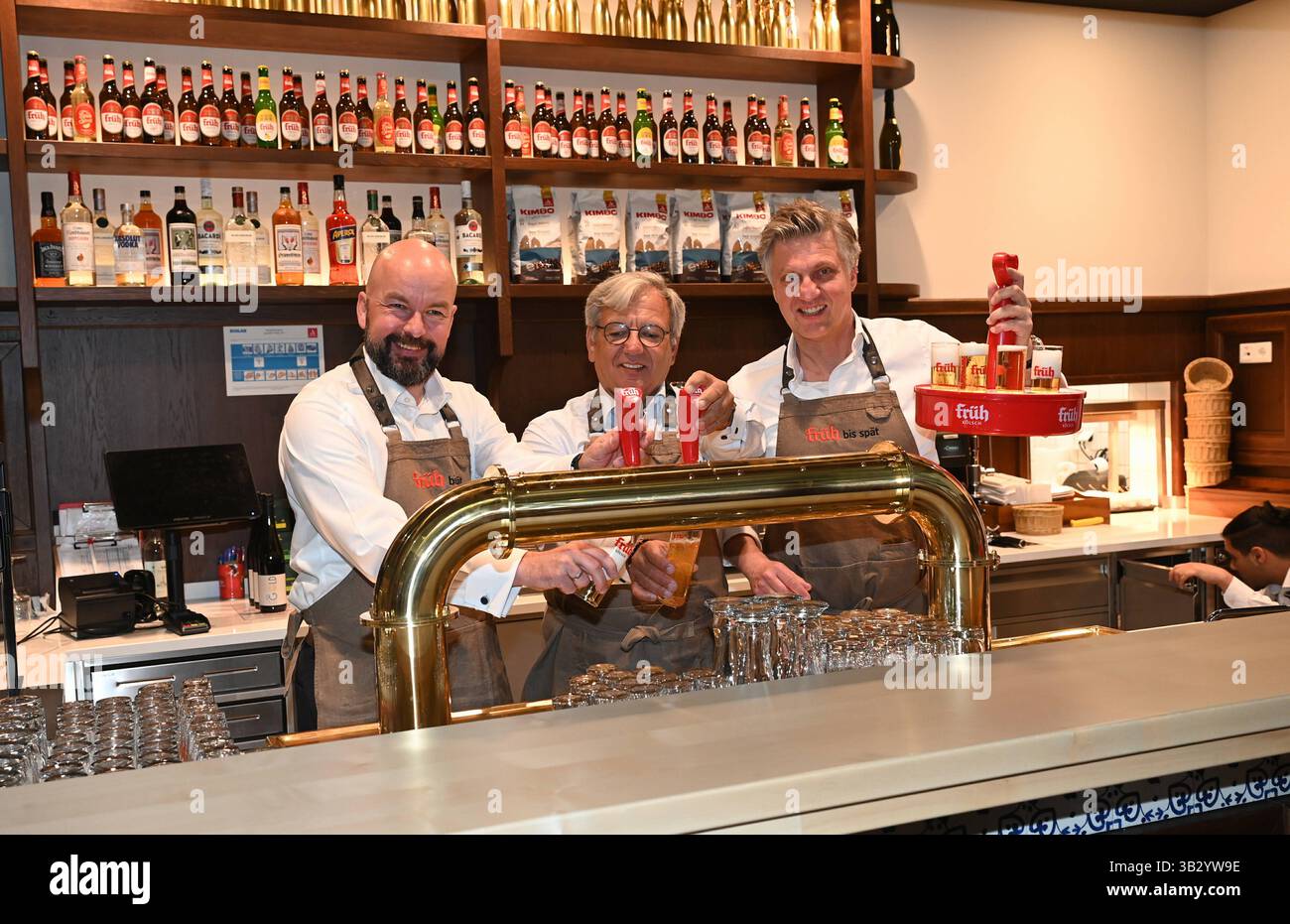Eröffnung der neuen Gastronomie am Kölner Flughafen Köln Bonn Airport ...