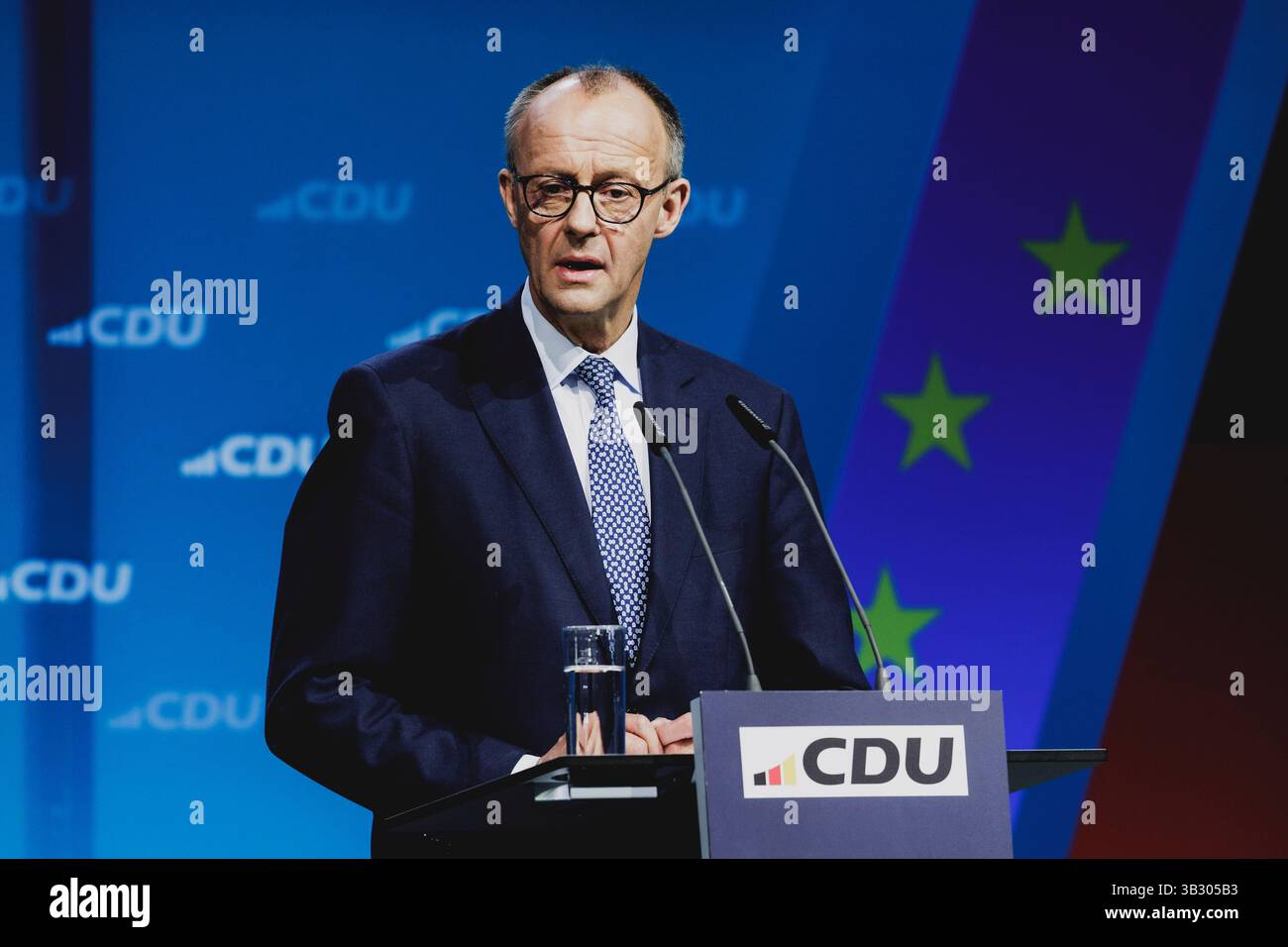 Friedrich Merz, CDU party chairman, pictured at the CDU Federal ...