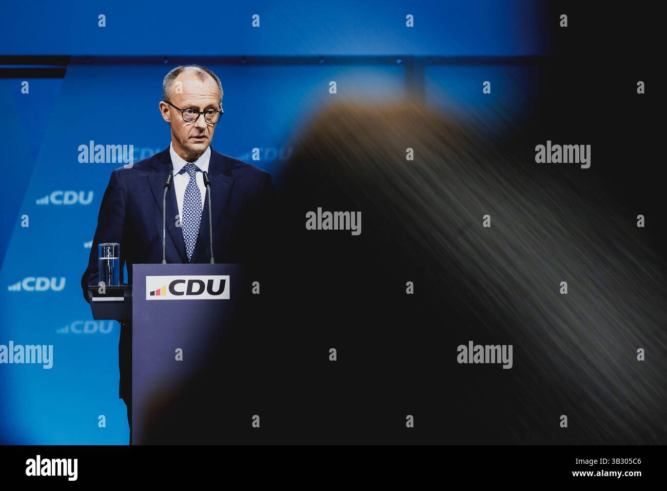 Friedrich Merz, CDU party chairman, pictured at the CDU Federal ...