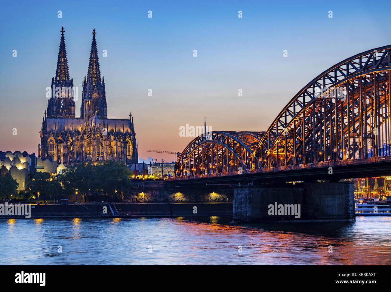 Cologne Cathedral, has been shining in new light since Easter 2025, the ...