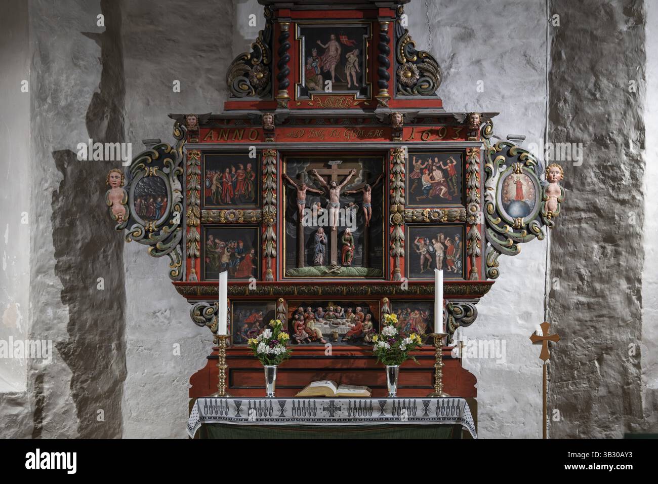 Church room images saints hi-res stock photography and images - Alamy