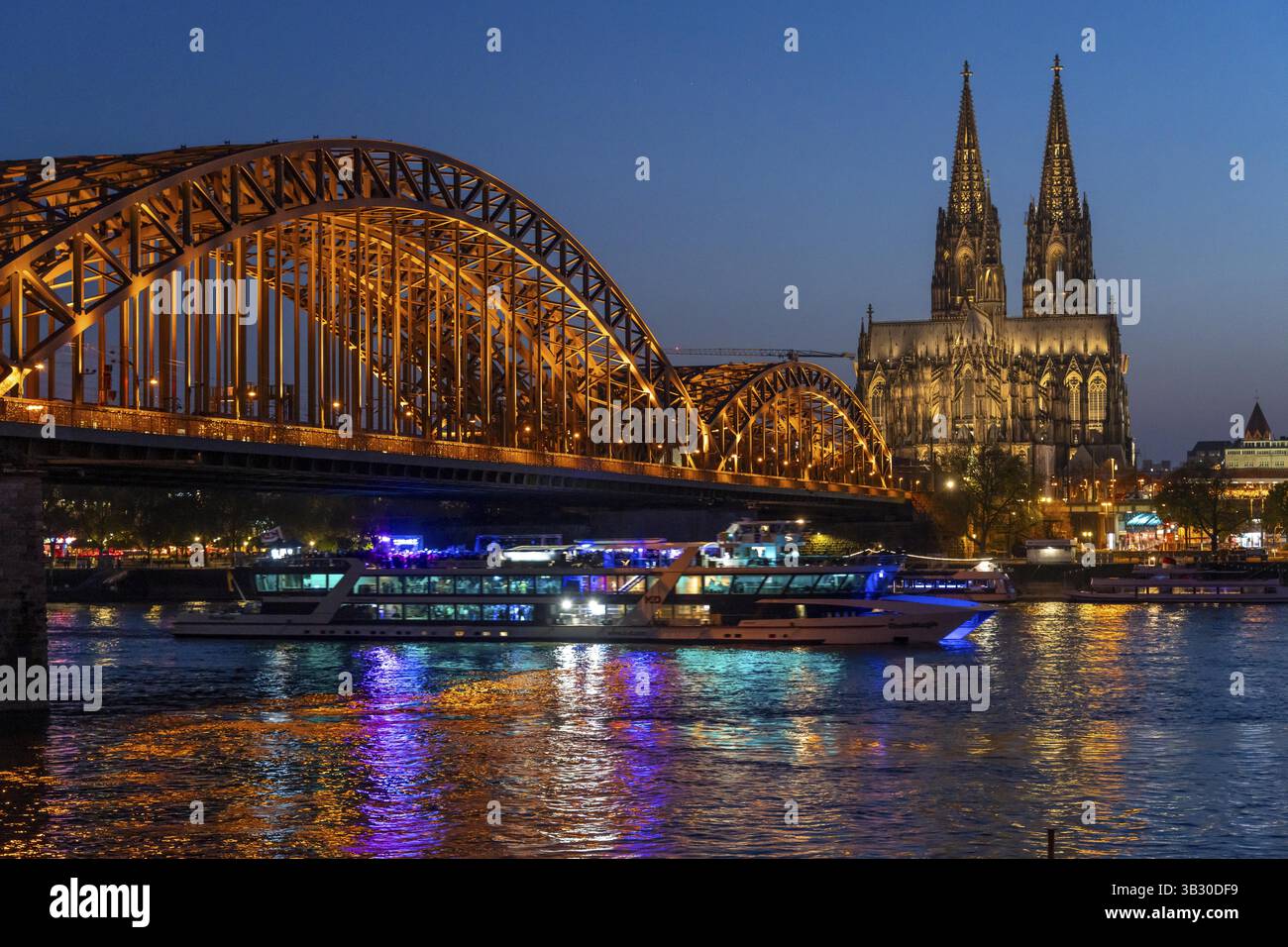Cologne Cathedral, has been shining in new light since Easter 2025, the ...