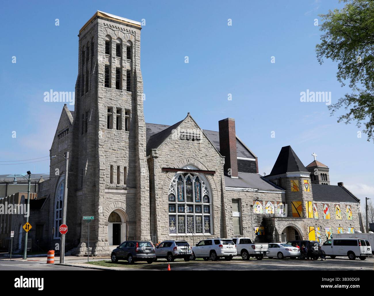 FILE - This March 26, 2017, file photo, shows the Clayborn Temple in ...