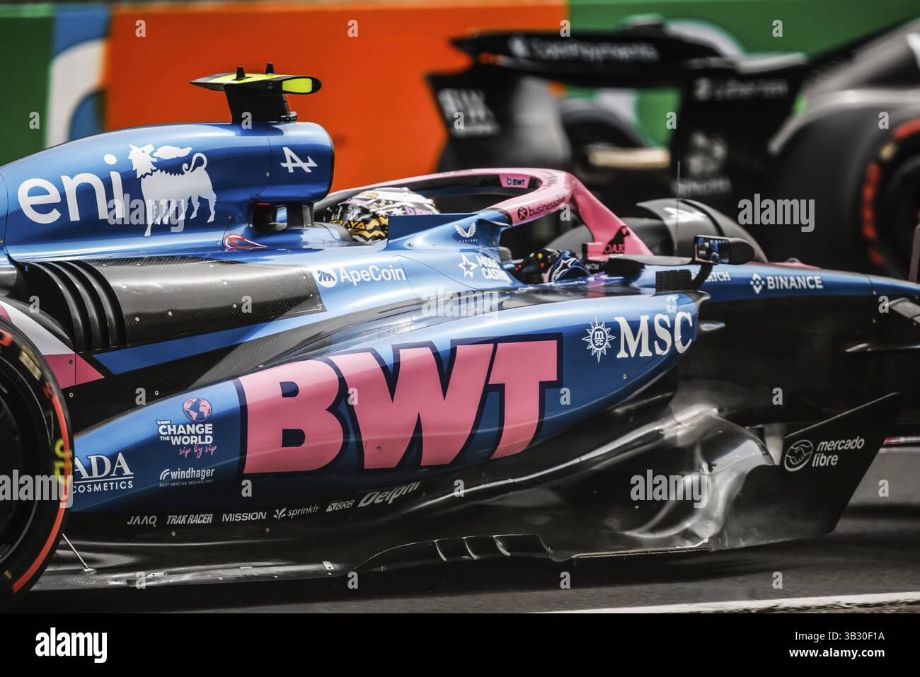 MELBOURNE, AUSTRALIA - MARCH 15: Pierre Gasly of France drives the BWT ...