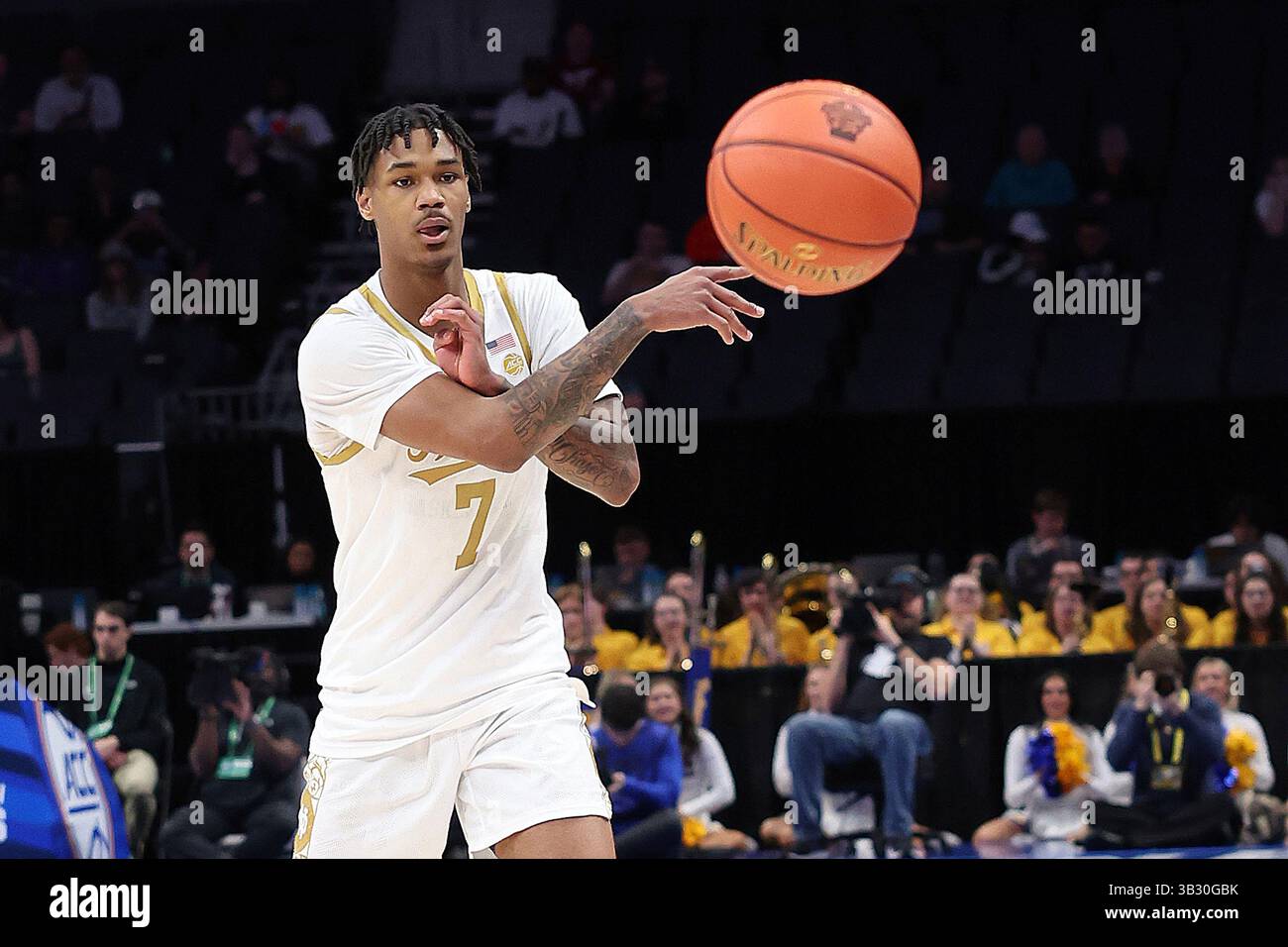 CHARLOTTE, NC - MARCH 11: Notre Dame Fighting Irish forward Tae Davis ...