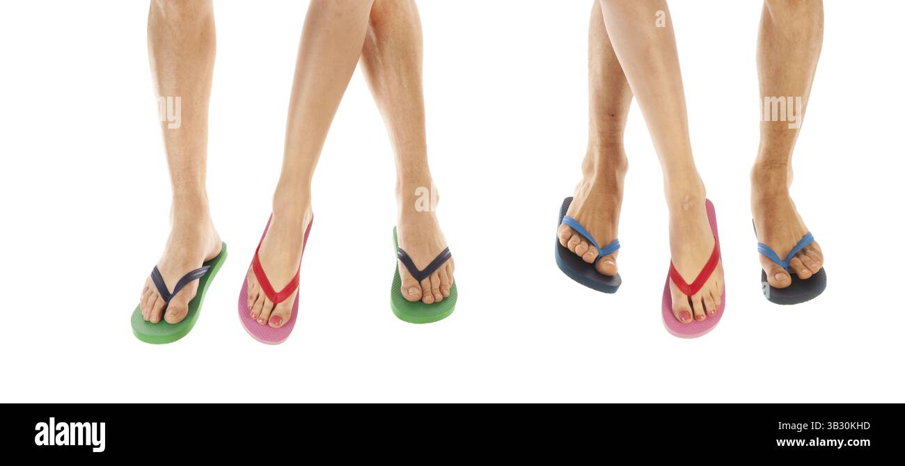 How many feet Cut Out Stock Images & Pictures - Alamy