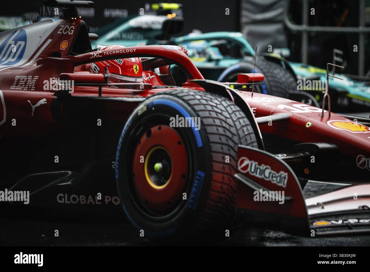 Charles Leclerc of Monaco drives the Scuderia Ferrari HP SF-25 during ...