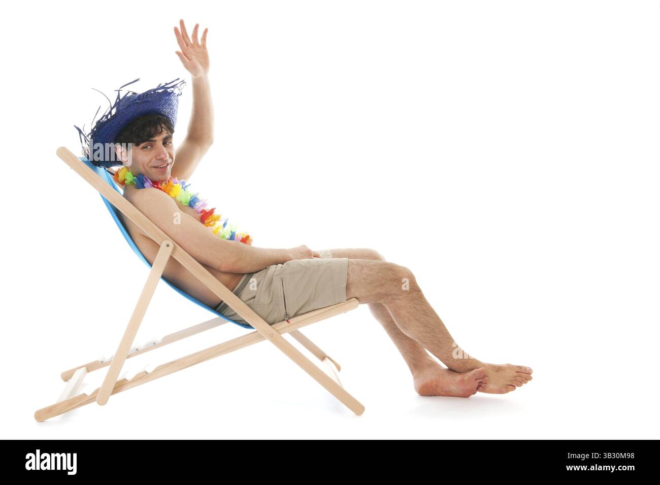 Young people on tropical Cut Out Stock Images & Pictures - Alamy