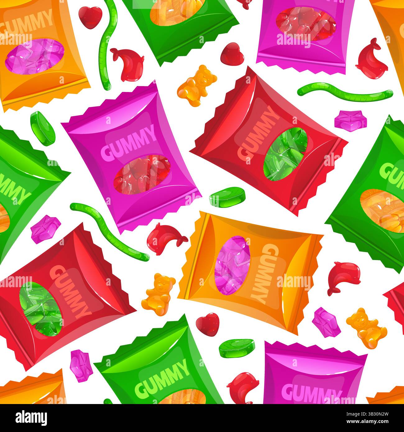 Gummy star vector vectors hi-res stock photography and images - Alamy