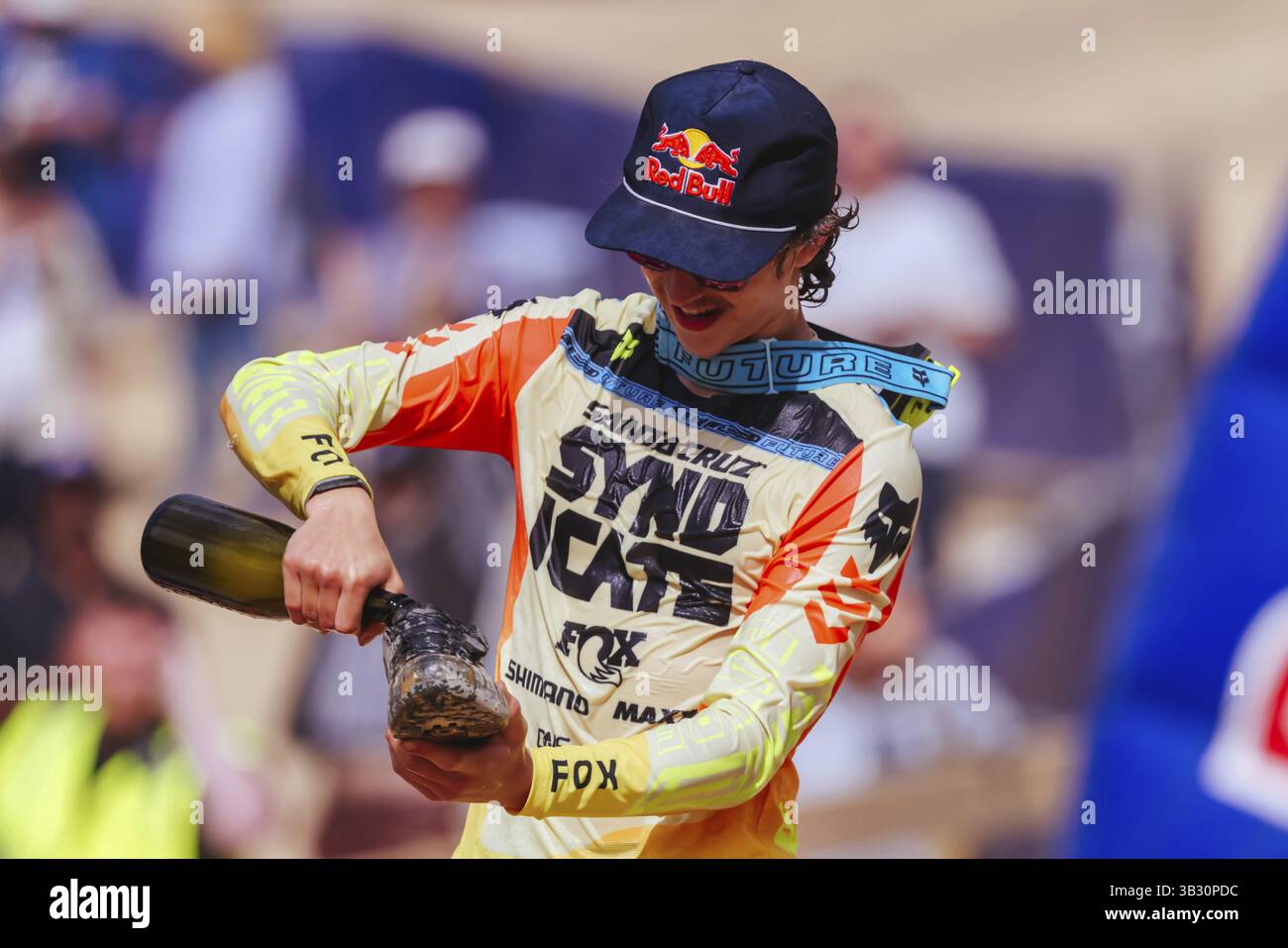 MAYDENA, AUSTRALIA - FEBRUARY 08: Jackson GOLDSTONE of Canada does a ...