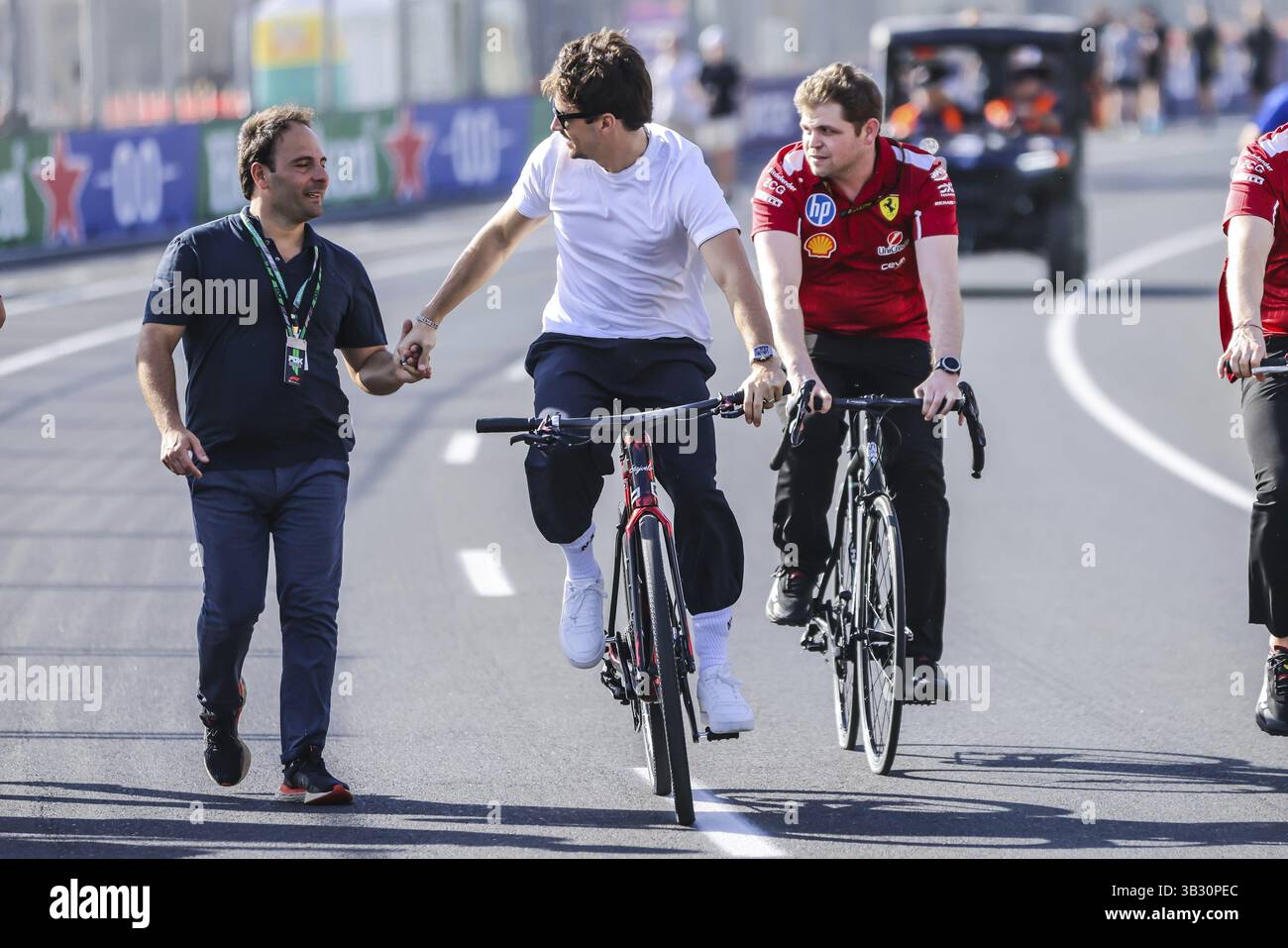 MELBOURNE, AUSTRALIA - MARCH 12: Charles Leclerc of Monaco and Scuderia ...