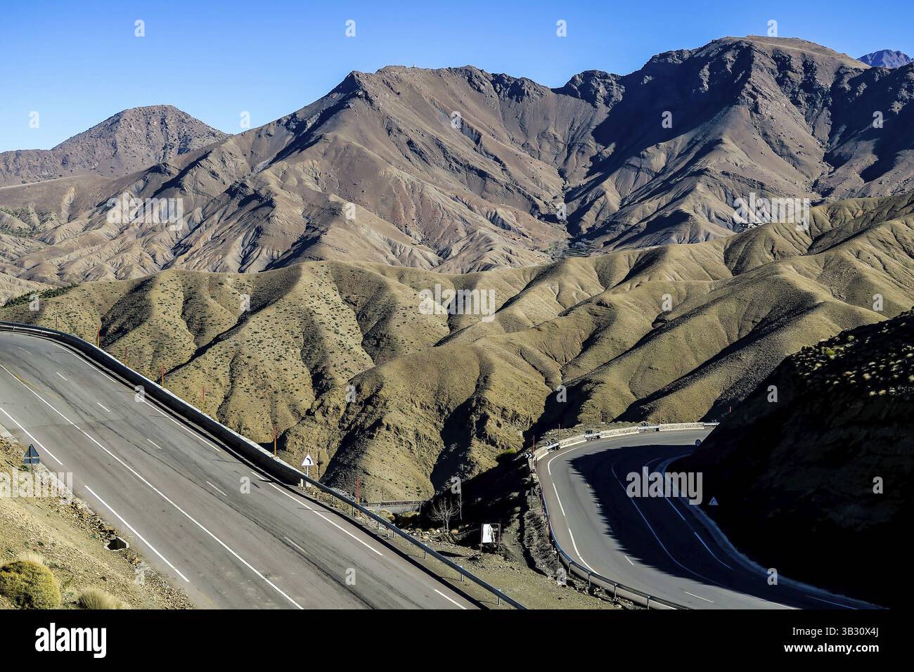View of atlas mountains in morocco,, CONTINENT Stock Photo - Alamy