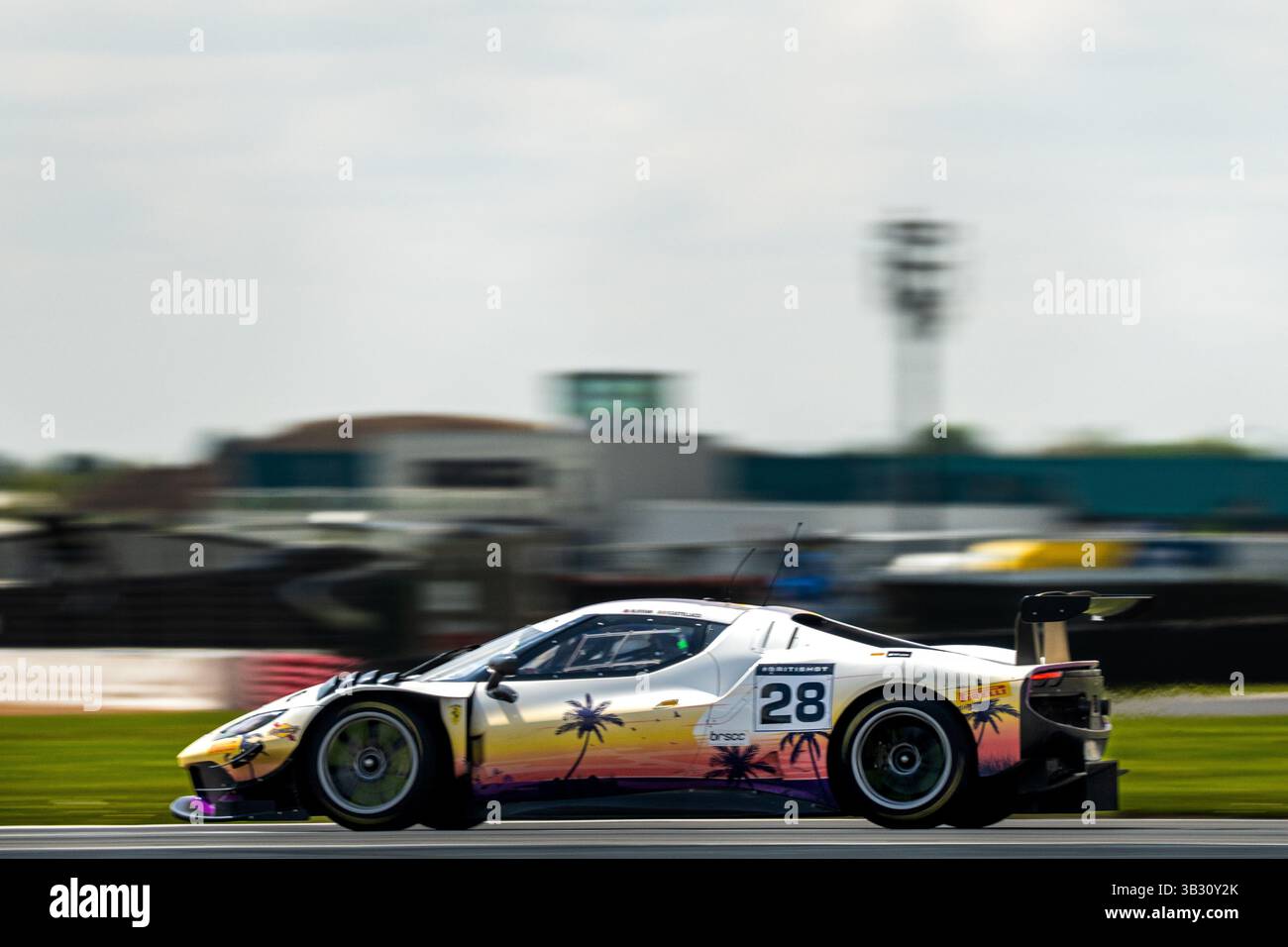 Silverstone, Northamptonshire, UK. 27th Apr, 2025. Silverstone 500 ...