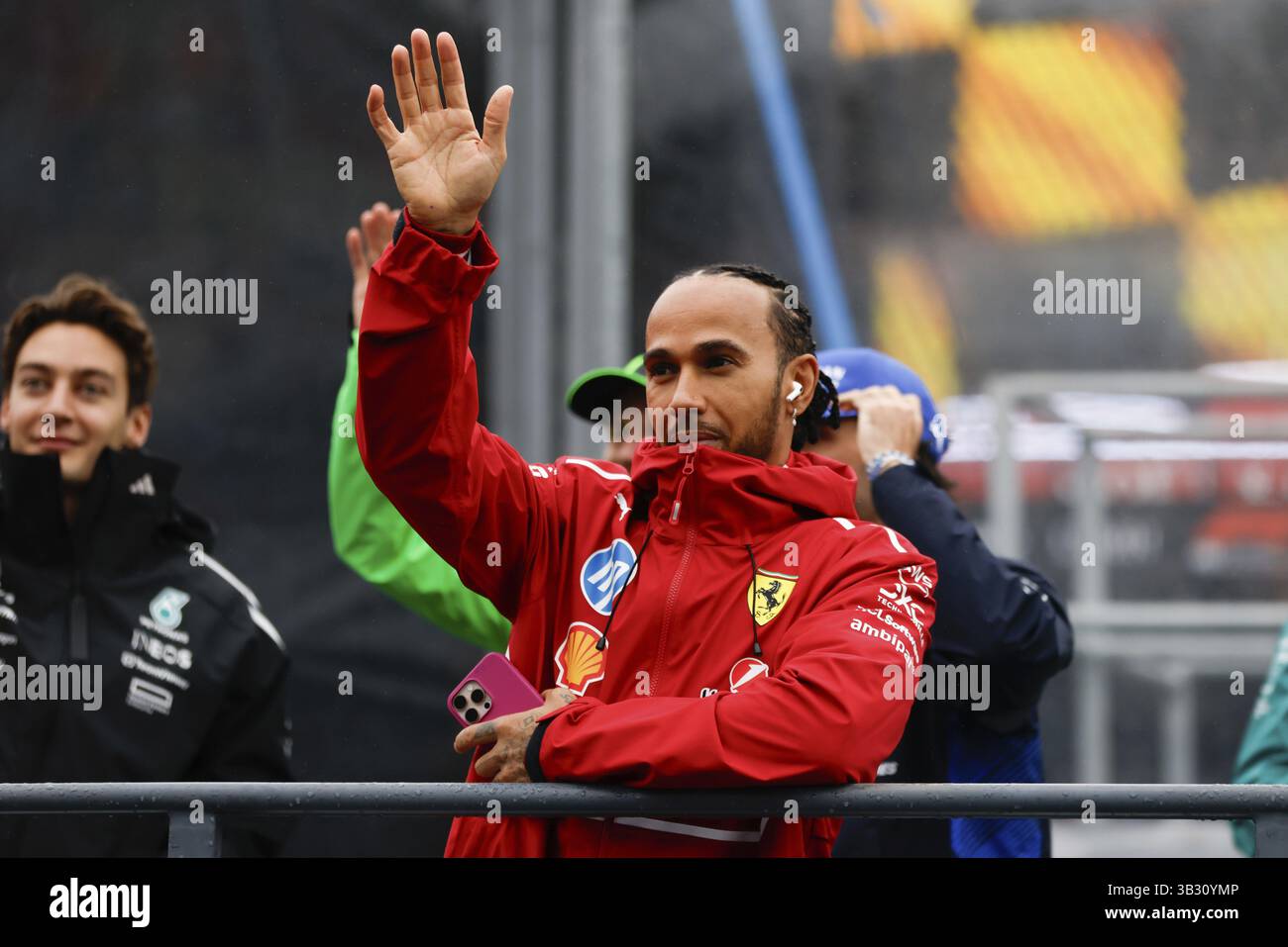 MELBOURNE, AUSTRALIA - MARCH 16: Lewis Hamilton of Great Britain and ...