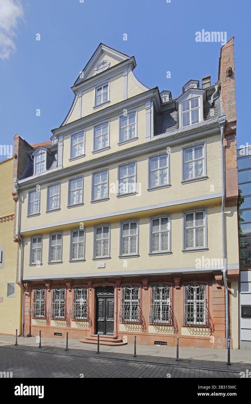 Goethe House and Birthplace of Wolfgang Goethe, Museum, Frankfurt am ...